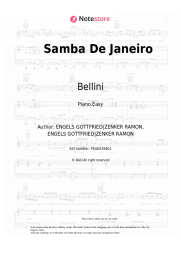 Bellini piano sheet music in PDF, MIDI