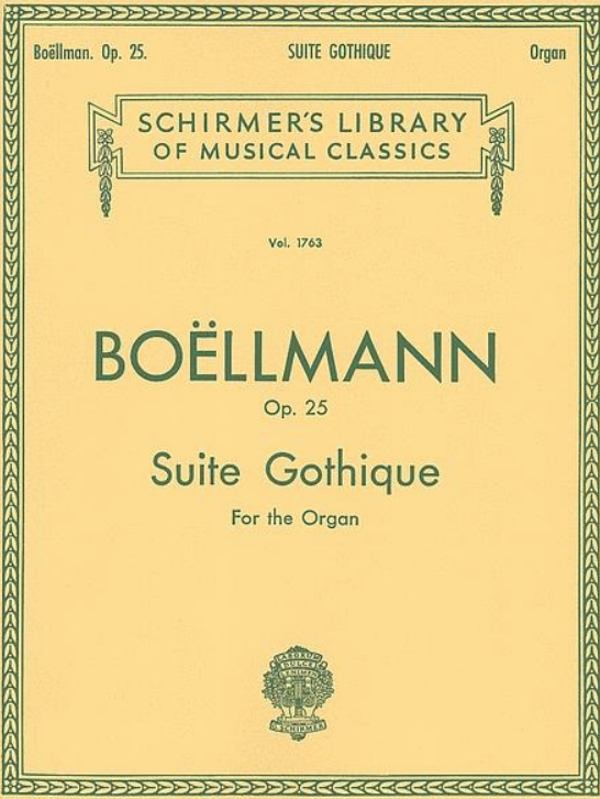 Leon Boellmann - Suite Gothique, Op.25: II. Menuet gothique sheet music ...