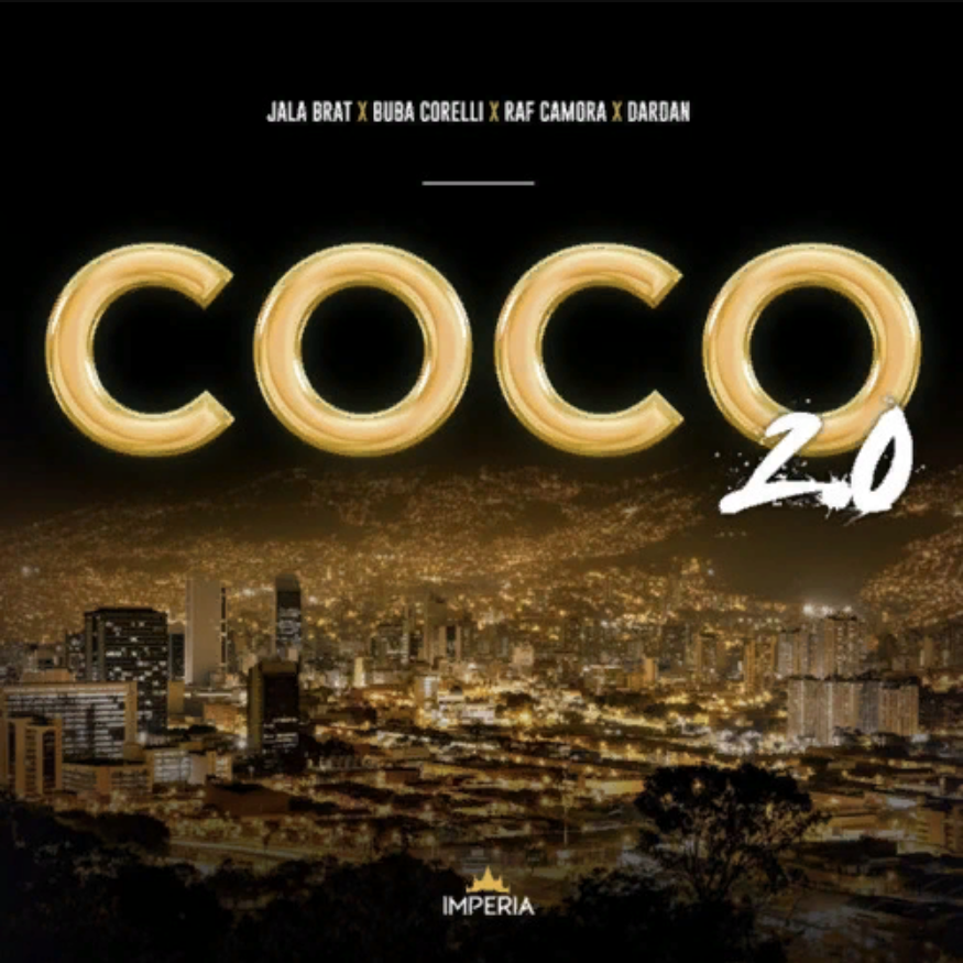 Jala Brat, Buba Corelli, RAF Camora, DARDAN - COCO 2.0 sheet music for piano with letters ...