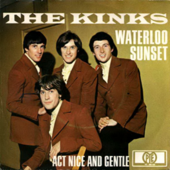 The Kinks - Waterloo Sunset sheet music for piano with letters download ...