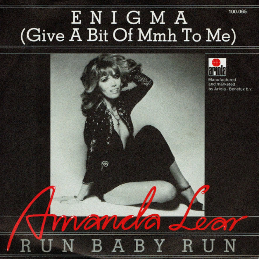Amanda Lear - Enigma (Give A Bit Of Mmh To Me) sheet music for piano ...