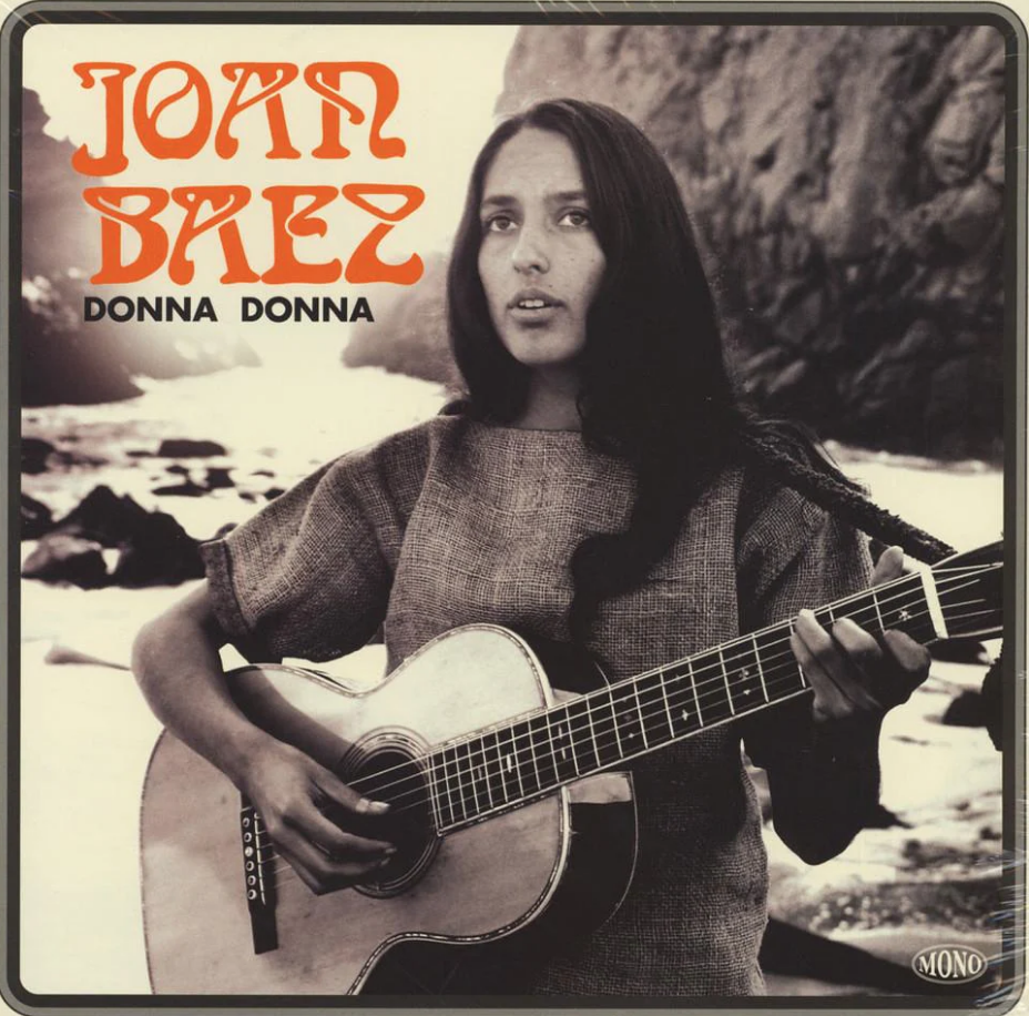 Joan Baez - Donna, Donna chords, guitar tabs in Note-Store | (Guitar ...