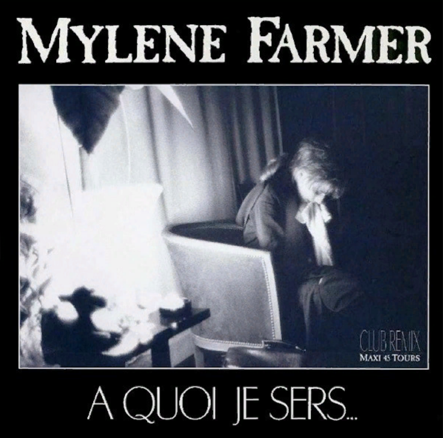 Mylène Farmer - A Quoi Je Sers sheet music for piano with letters ...