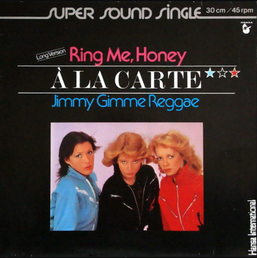 À La Carte - Ring Me Honey sheet music for piano with letters download ...