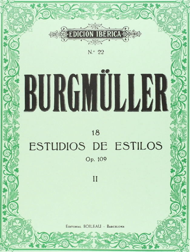 Friedrich Burgmüller - Etude Op. 109 No. 13 L'orage (The Storm) sheet ...