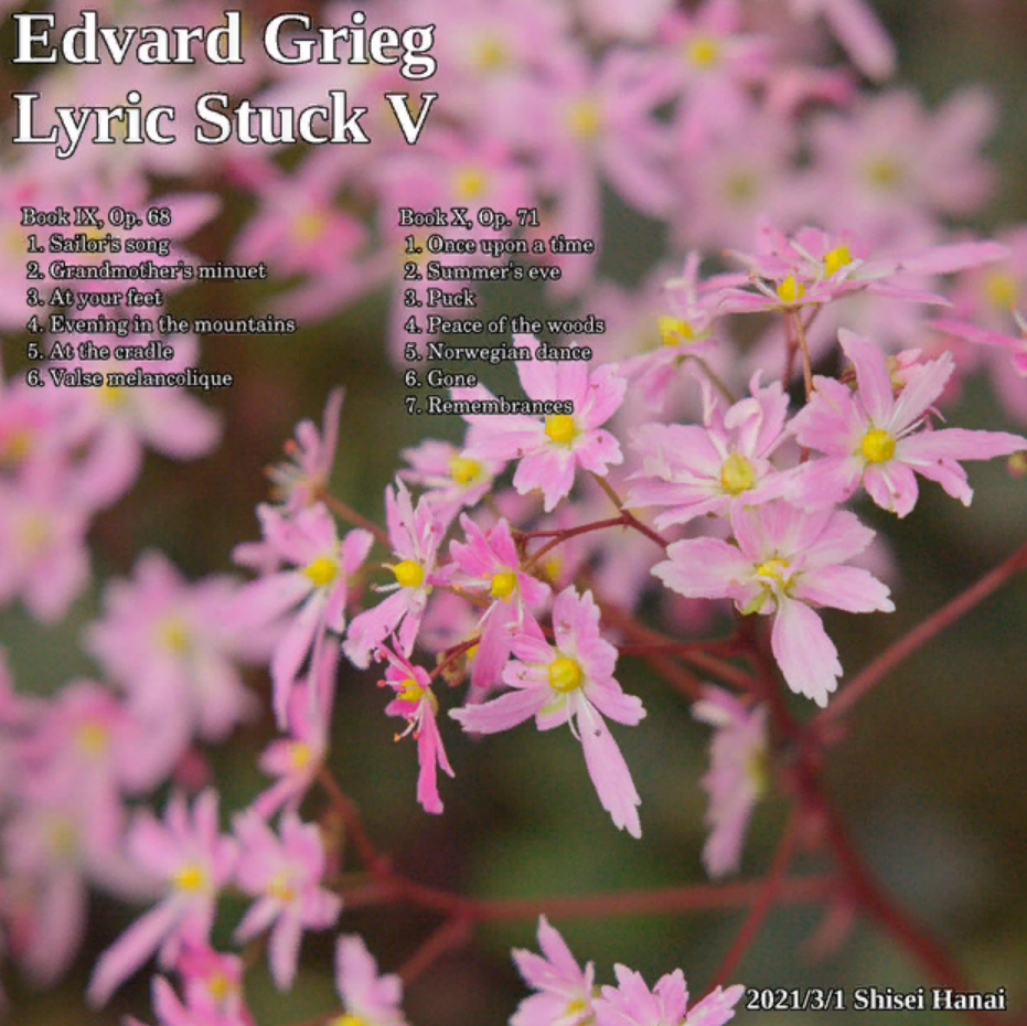 Edvard Hagerup Grieg - Lyric Pieces, Op.71. No. 5 Norwegian dance sheet ...