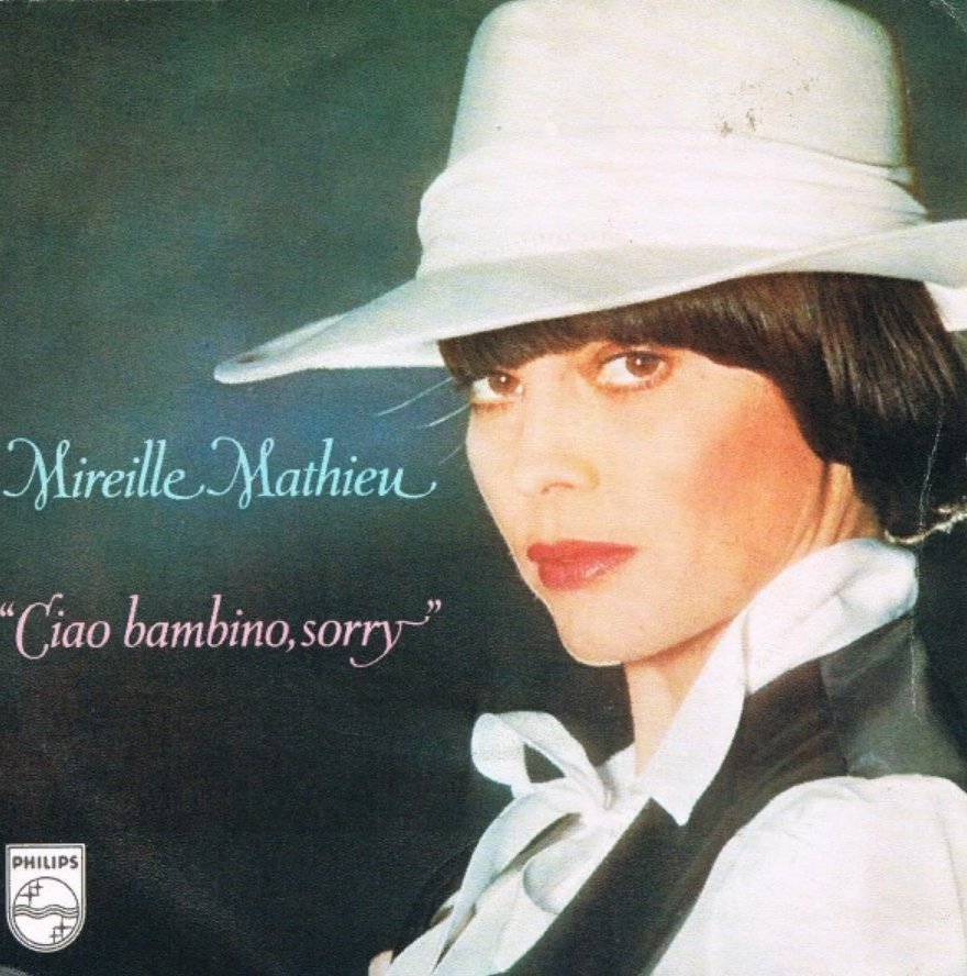 Mireille Mathieu - Ciao Bambino, Sorry sheet music for piano download ...